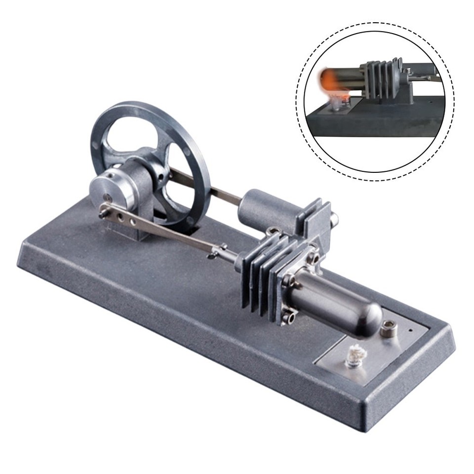 Interactive Engine Model Kit with LED Light and Easy Assembly Features ...