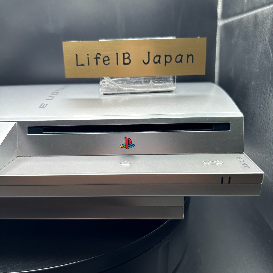 PS3 Sony 80GB Satin Silver CECHL00 Console Only - PlayStation 3 System ...