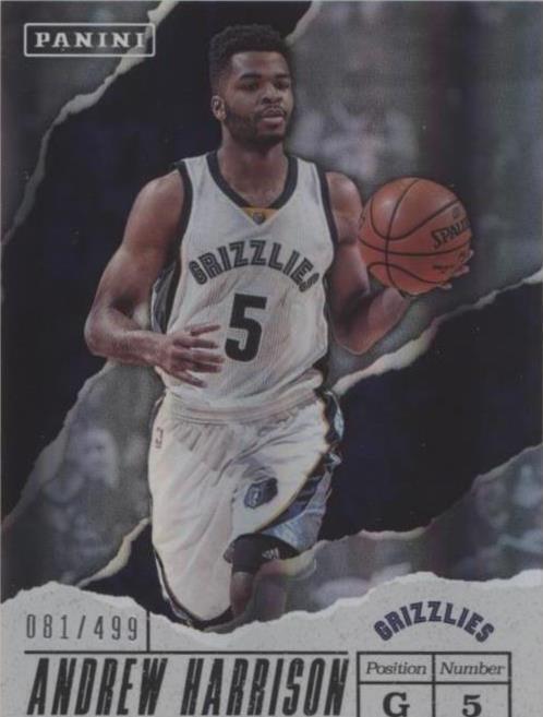 2017 Panini Father's Day - Andrew Harrison #48 /499 for sale online | eBay