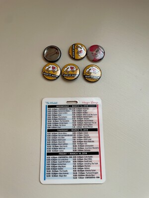 Sony Heart of Austin Music Festival Staff Badge and Lapel Pins | eBay