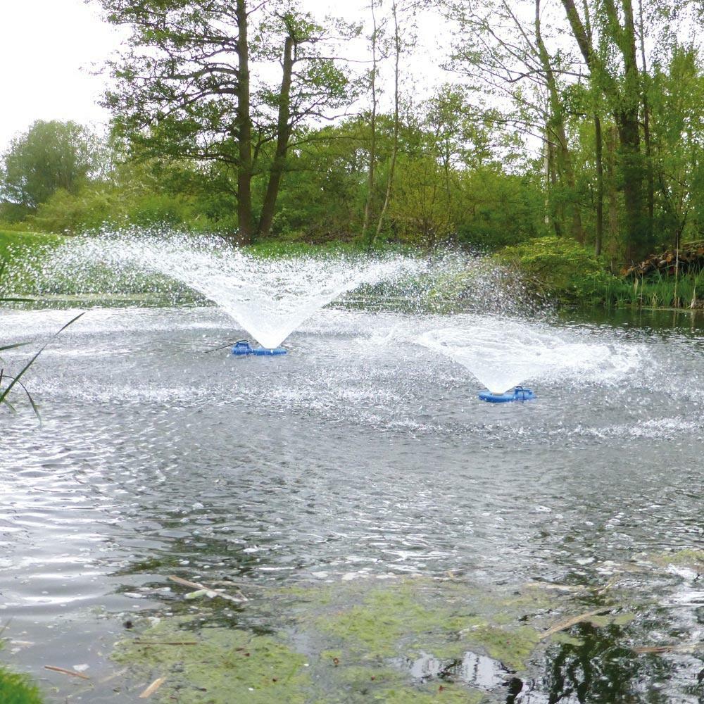 Installing Pond Fountain Pond Fountain Install | Viera, Palm Bay, Vero