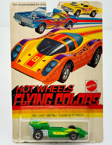 Hot Wheels Redline EL REY SPECIAL Green Enamel Flying Colors NEW in ...