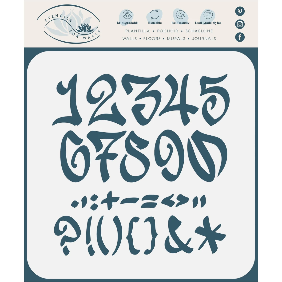 Stencil Graffiti Templates