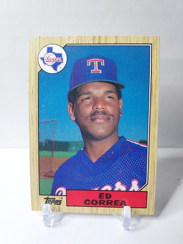 1987 Topps Baseball #334 Ed Correa Texas Rangers | eBay