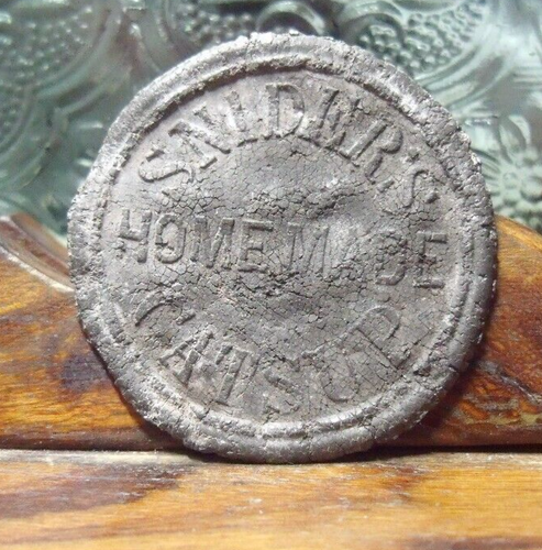 SNIDER'S HOME MADE CATSUP TOKEN OLD & RARE | eBay