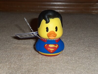 NEW, SUPERMAN - Rubber Duck - Mini Figure - 3" | eBay
