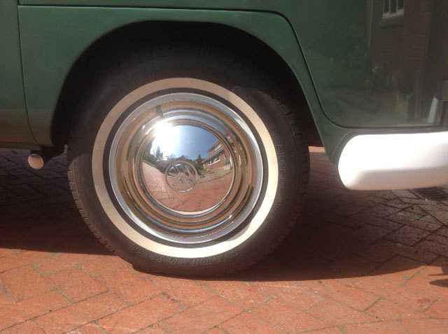 VW Trim Rings 15" Beauty Rings Stainless Steel VW Beetle Baywindow ...