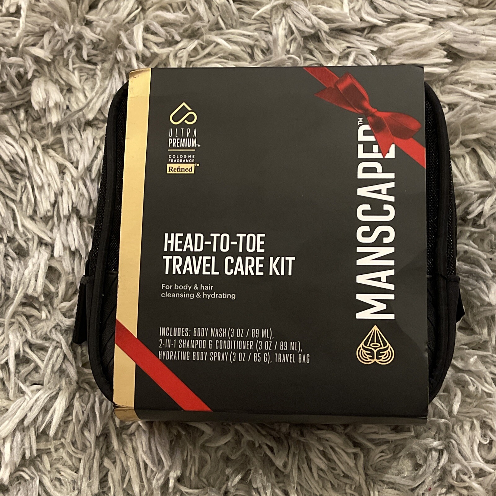 Manscaped - Head-To-Toe Travel Care Kit Body, Hair, Cleansing ...