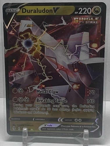 Duraludon V 122/203 - Ultra Rare Holo - Evolving Skies Pokemon Card ...