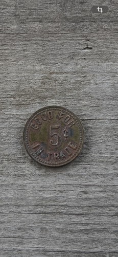 Extremely Rare Post Exchange Fort Yellowstone Wyoming Trade Token. | eBay