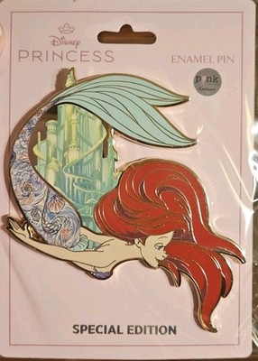 Pink A La Mode Ariel Jumbo Bohemian Atlantis 4.25" Pin SE 200 | eBay