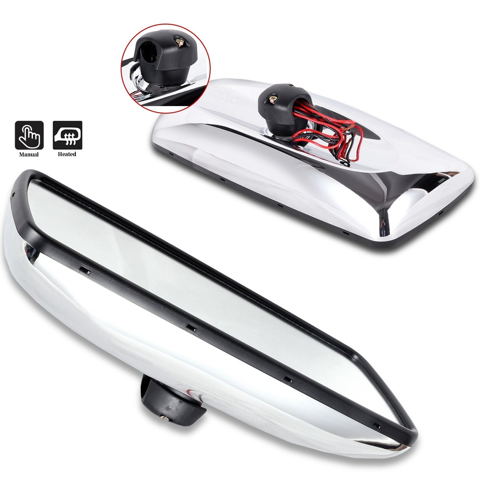 For Freightliner M2 Columbia Side View Main Manual Heated Mirrors ...