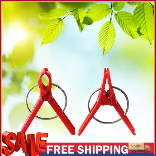 50pcs Garden Vegetable Flower Tomato Vine Plants Clamp Plastic Grafting ...