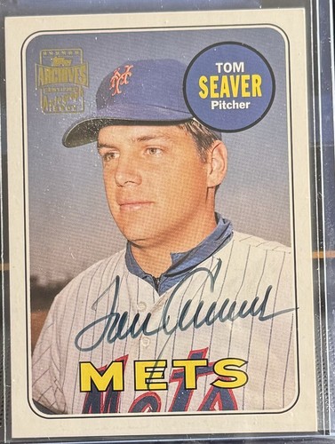 2003 Topps Archives Tom Seaver Autograph Auto 1969 | eBay