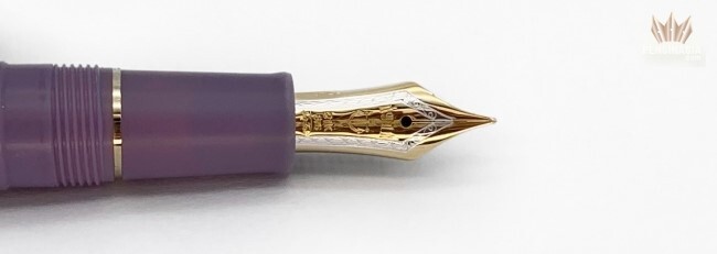 SAILOR PROGEAR SLIM SOUND OF RAINFALL DRIZZLE FOUNTAIN PEN WITH 21K MF ...