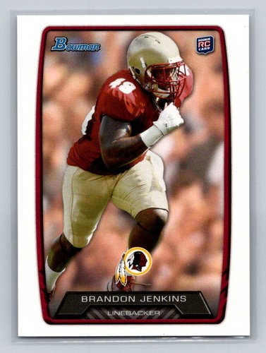 2013 Bowman #146 Brandon Jenkins RC Washington Redskins | eBay