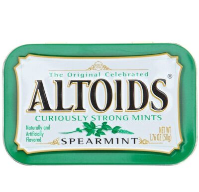 Altoids Original Curiously Strong Mints Spearmint Tin 50g | eBay UK