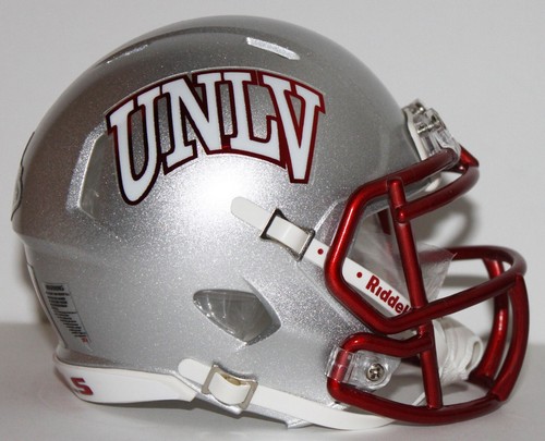 2023 UNLV Runnin Rebels Custom Riddell Mini Helmet vs Kansas ...