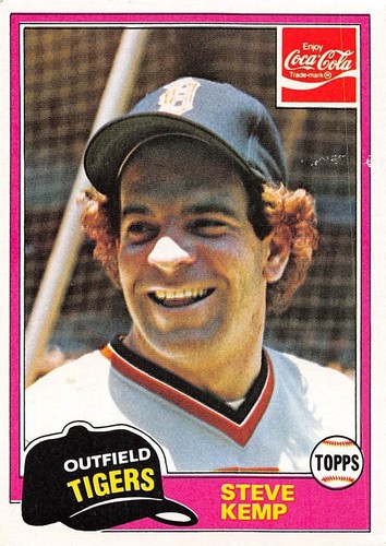 1981 Topps Coke #4 Steve Kemp Detroit Tigers 🔥⚾🔥 | eBay
