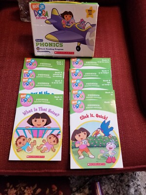 Dora the Explorer Phonics Boxed Set #3 Books 1-3, 5-10 | eBay