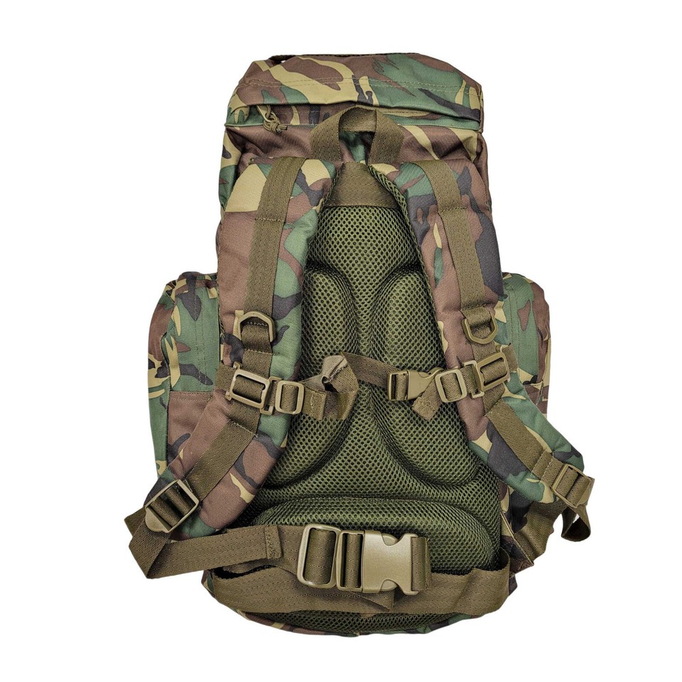 Army Rucksack Military Combat Cadet Hiking Backpack Camo Daypack Bergen ...