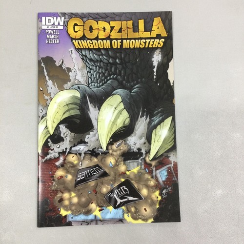 Godzilla Kingdom Of Monster #1 The Lair COMICS Exclusive IDW 2011 ...