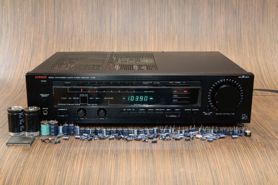 Luxman R-106 Vintage stereo receiver - Electronically restored - nice ...