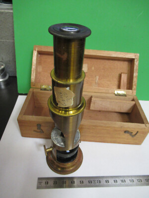 Microscopes & Lab Equipment - Brass Field Microscope