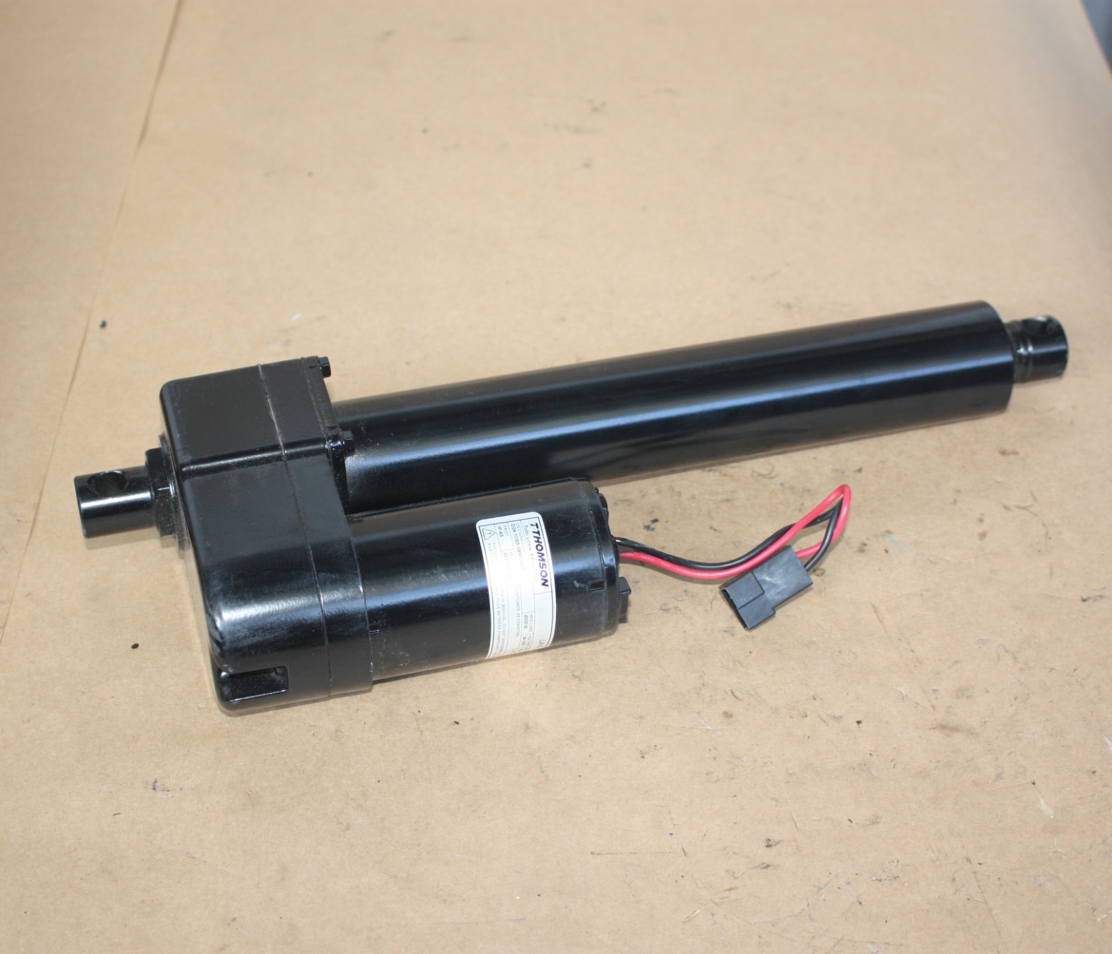 THOMSON Linear Electric Ram Actuator D24-10B5-08M0N87 24VDC 8" STROKE ...