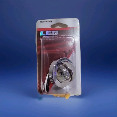 NEW Hopkins LED License Plate Light Snap In Mount B165 - 12 Volts | eBay