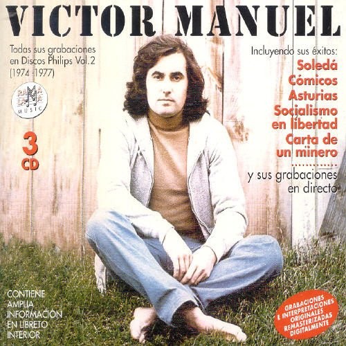 VICTOR MANUEL - Vol. 2-todas Sus Grabaciones Philips - CD - Box Set ...