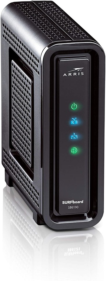 ARRIS MOTOROLA SURFBOARD SB6190 CABLE MODEM DOCSIS 3.0 GIGABIT LAN ...