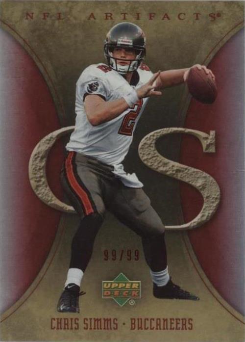 2007 Upper Deck Artifacts - Chris Simms #92 Red /99 for sale online | eBay