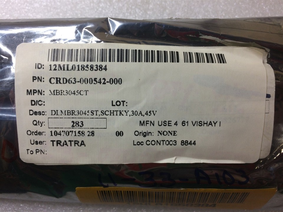 MBR3045CT ON SEMI DIODE ARRAY SCHOTTKY 45V TO220AB 12 PIECES | eBay