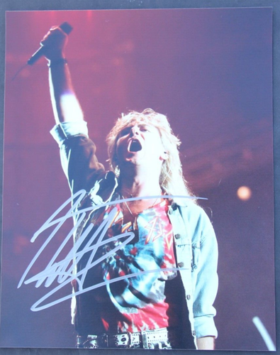Joe Elliot signed 8 x 10 photo w/COA Def Leppard | eBay