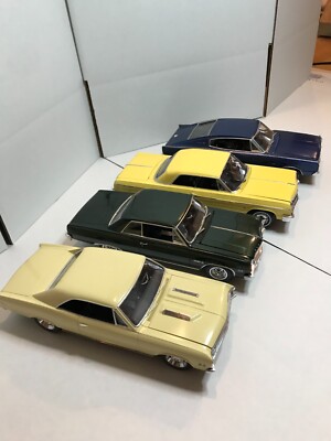 Vintage Lot 1/25 Built Plastic Model Cars From 60s/ 70s Pro Built ...