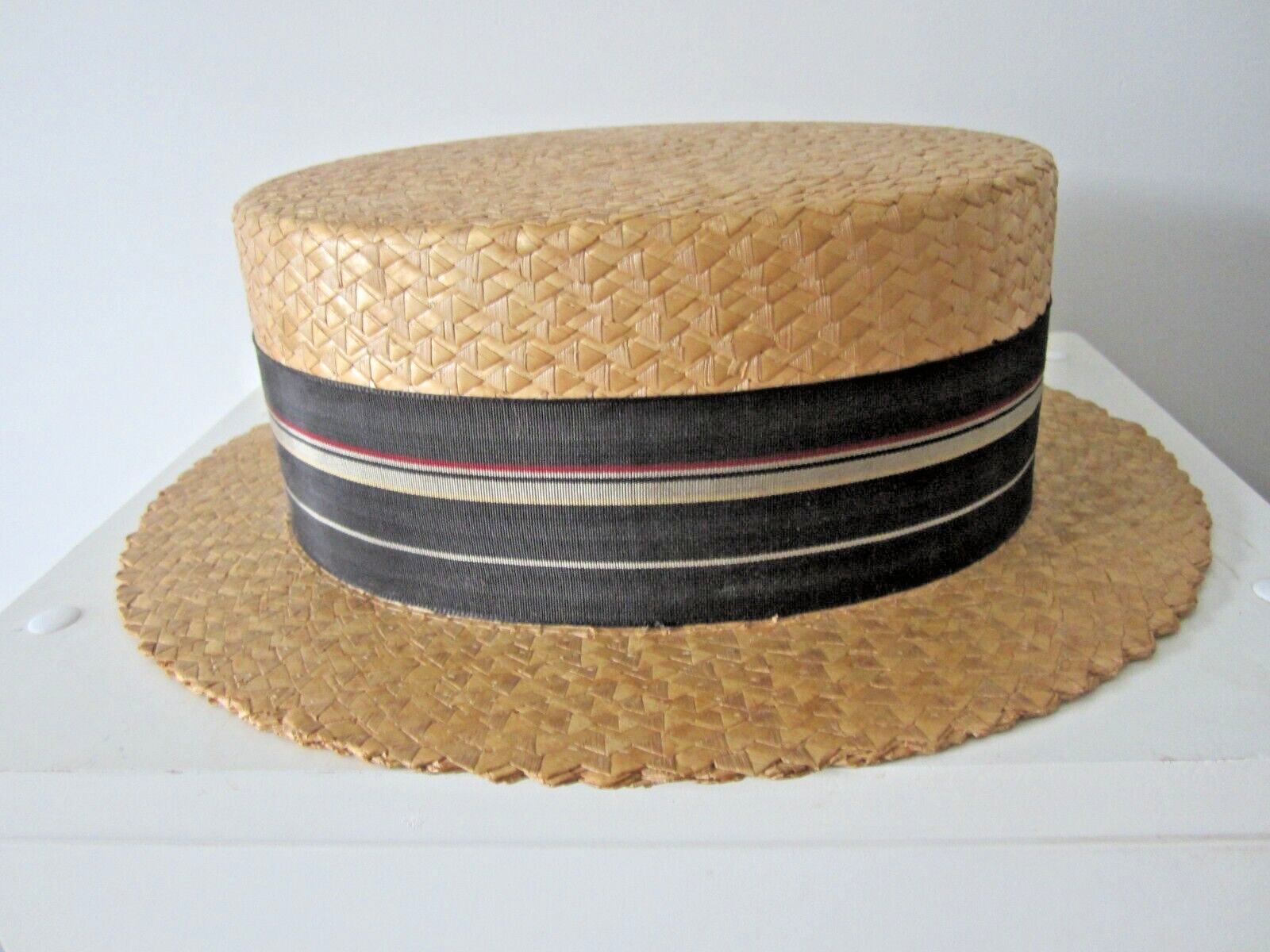 1920s Vintage B. Fleishman & Brothers Straw Boaters H… - Gem