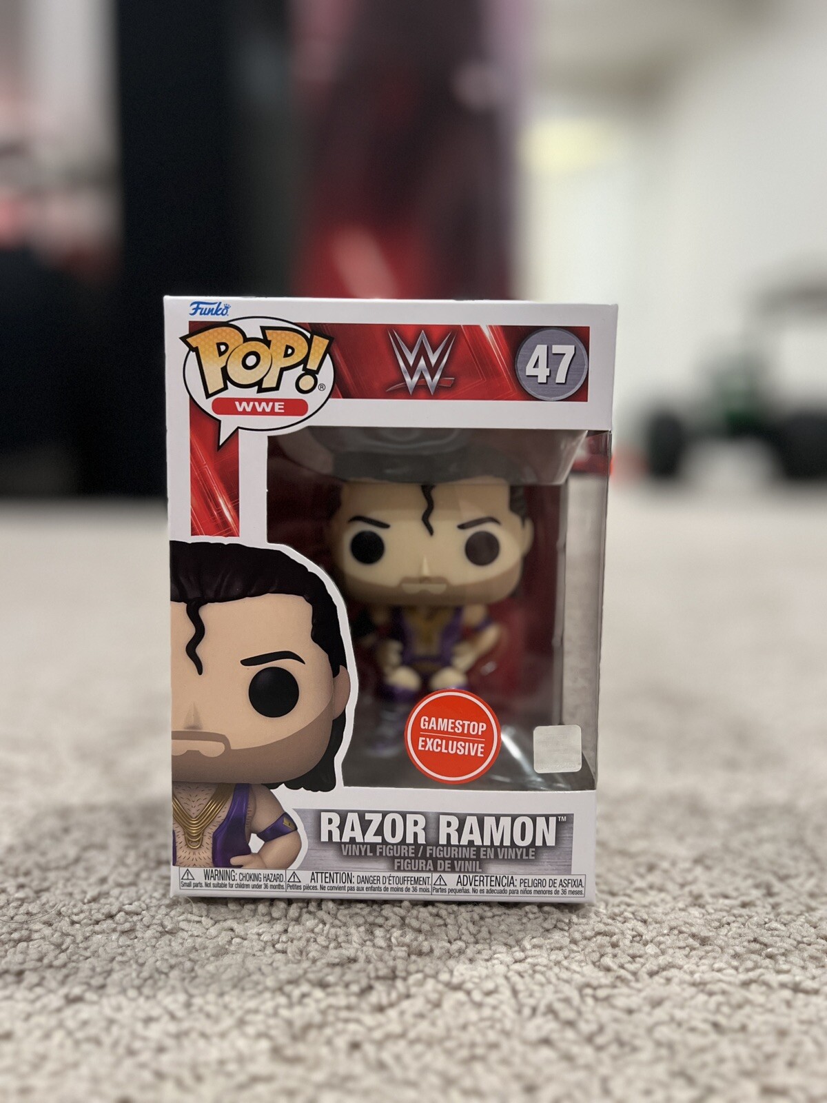 Funko Pop! Vinyl: WWE - Razor Ramone 47 (Purple Metallic) Gamestop ...