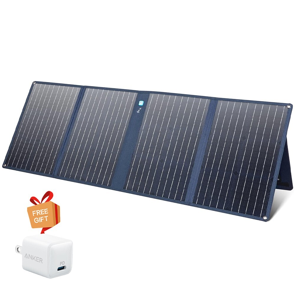Anker 625 Solar Panel 100W Foldable Portable Solar Charger for Camping ...