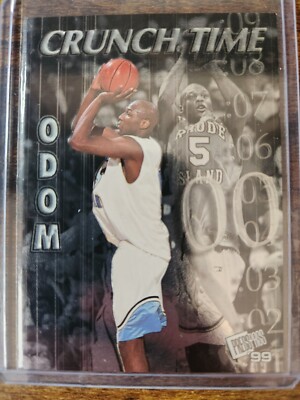 1999-00 Press Pass Lamar Odom Crunch Time Rookie RC #CT 4 Rhode Island ...