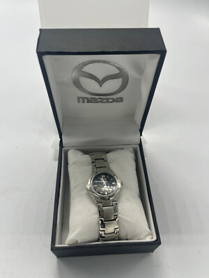 Mazda Watch Ladies Small Branded Mazda Stainless Steel WITH BOX | eBay