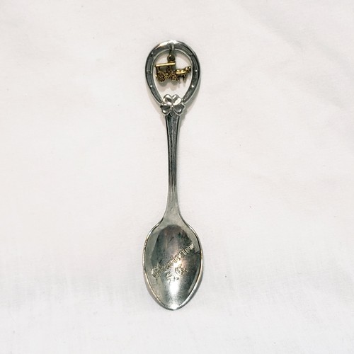 Charleston S. C. Horse Carriage Horseshoe Clover Souvenir Spoon 3 ...