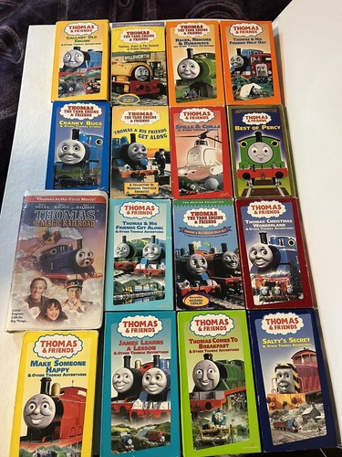 Thomas the Tank Vintage 80s 90's VHS Tapes Lot of 16 | eBay