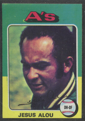 1975 Topps #253 Jesus Alou Oakland A's | eBay