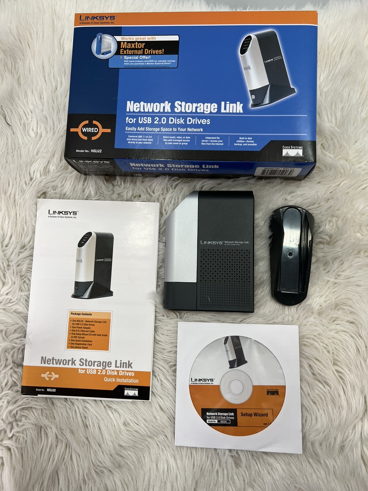 Max 55% OFF LinkSys CISCO Network Storage Link for USB 2.0 Disk Drives ...