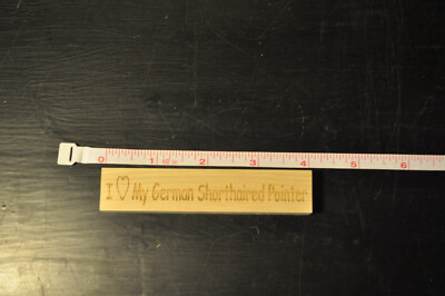 German Shorthaired Pointer Sign - I Love My GSP | eBay