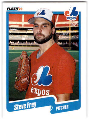 Steve Frey 1990 Fleer Update #U-28 Montreal Expos | eBay