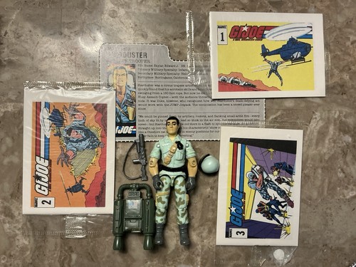 GI JOE 1985 MAIL-AWAY STARDUSTER V1C FIGURE 100% COMPLETE w/Card ...