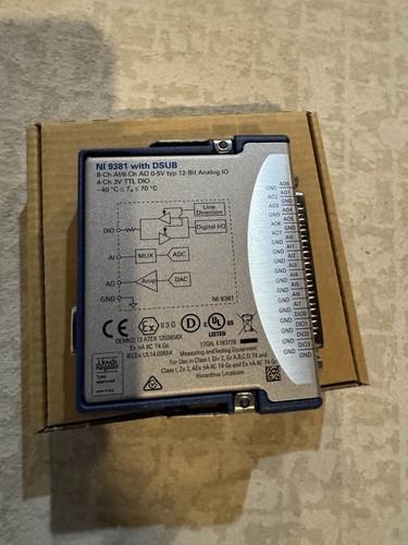 National Instruments NI 9381 cRIO Multifunction Module! new 782580-01 ...