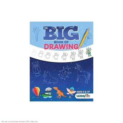 The Big Book of Drawing - (Woo! Jr. Kids Activities Books) by Woo! Jr ...